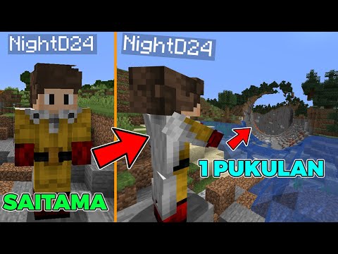 Aku Jadi ONE PUNCH MAN di Minecraft