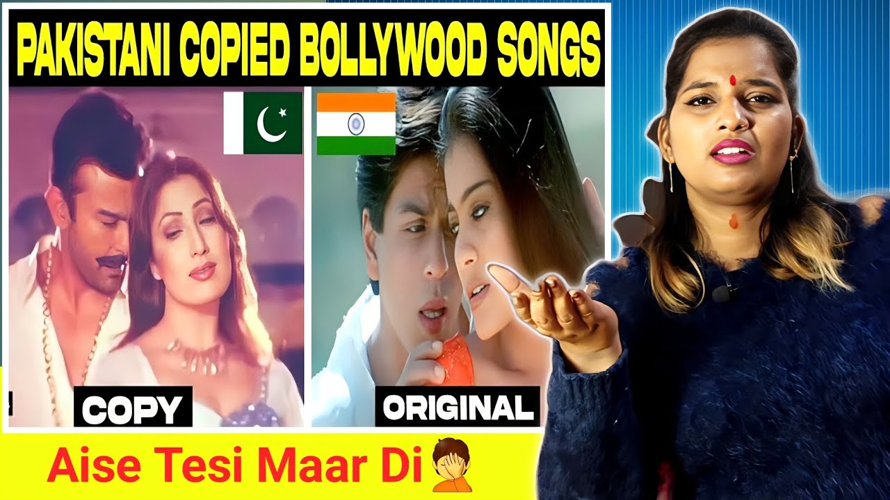 Pakistani Movies And Songs Copy From Bollywood | JHALLU BHAI | REACTION ...