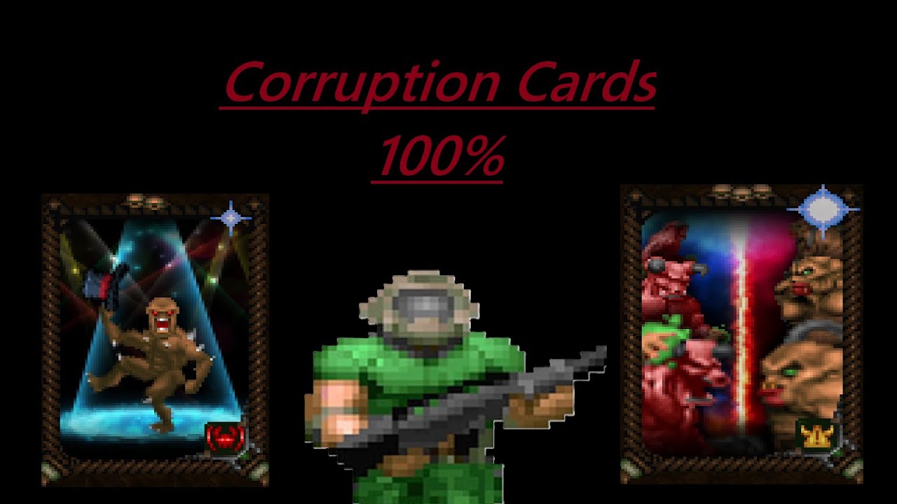 Doom 2 100% corruption cards Part 6 (Seranade WAD) - YouTube