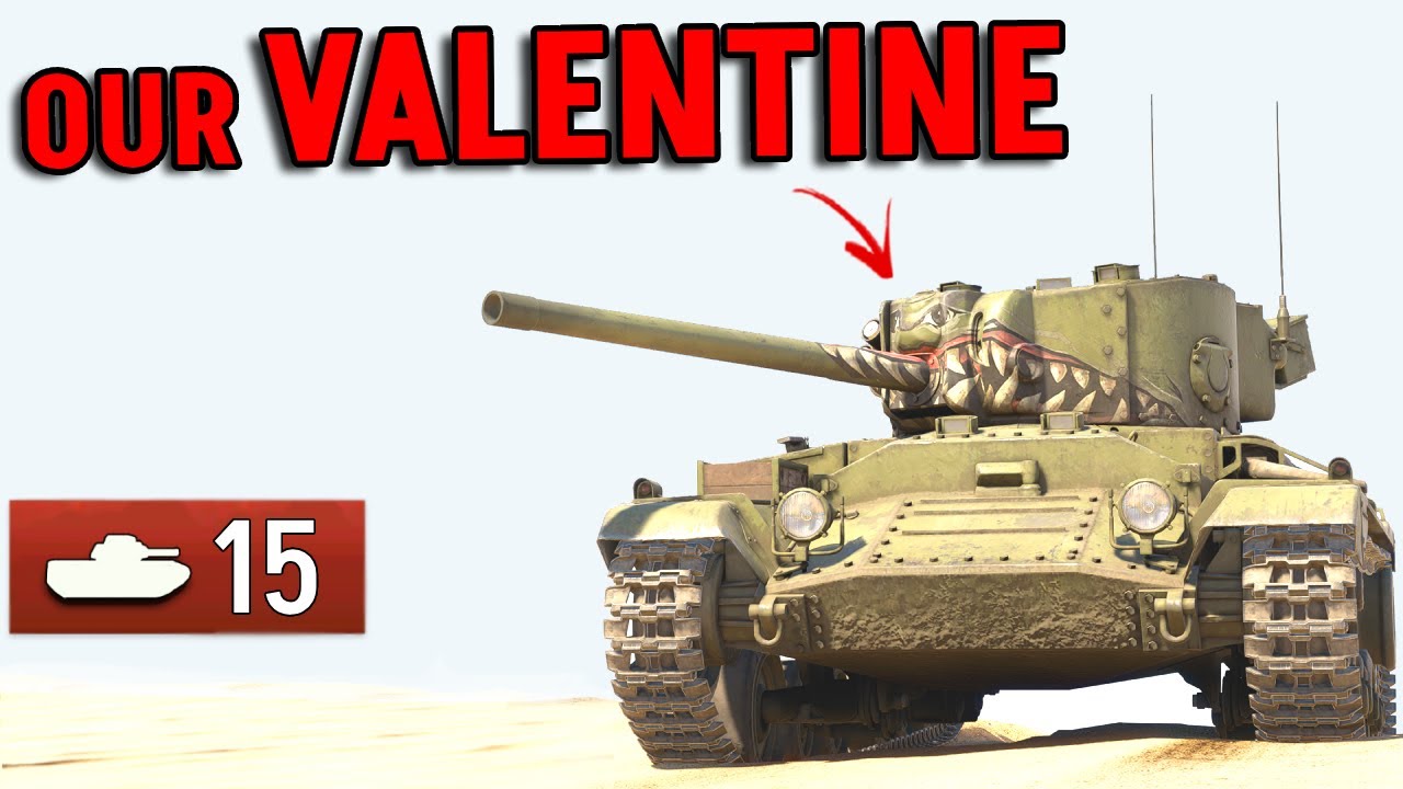 The Tank That Fires Solid Love - (SOVIET) Valentine IX in War Thunder ...