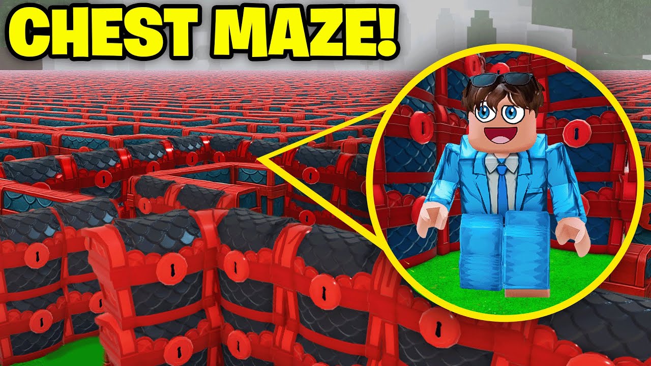 I FOUND A RUBY CHEST MAZE in 99 NIGHTS in THE FOREST! - YouTube