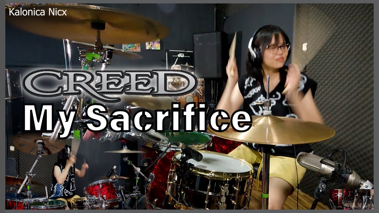 Creed - My Sacrifice || Drum cover by KALONICA NICX - YouTube