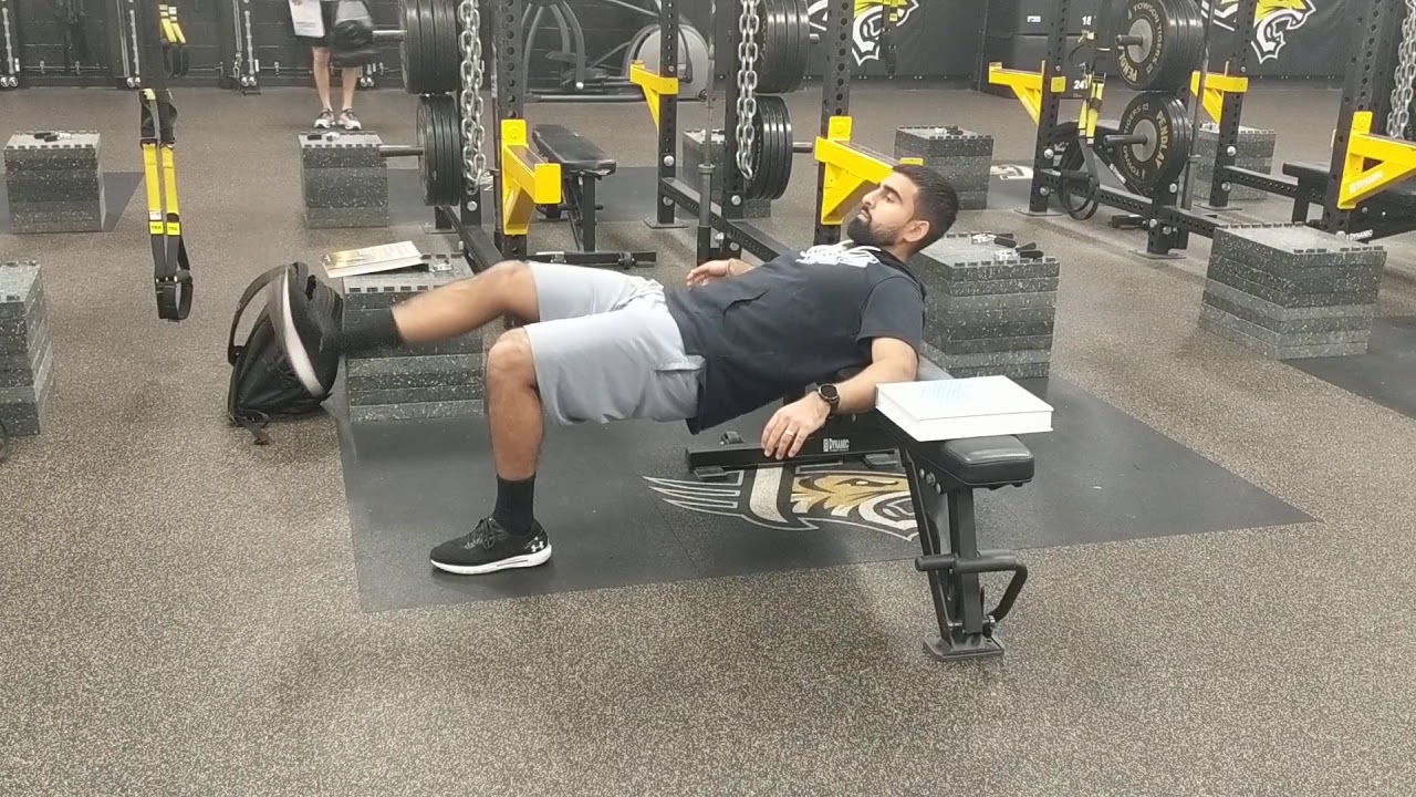 SE SL Hip Bridge - YouTube