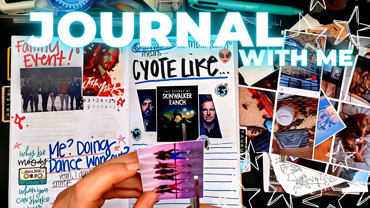 Spring Journal with Me Lets Catch Up - YouTube