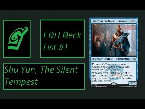 Shu Yun, The Silent Tempest - Capital G's EDH Deck #1 - YouTube