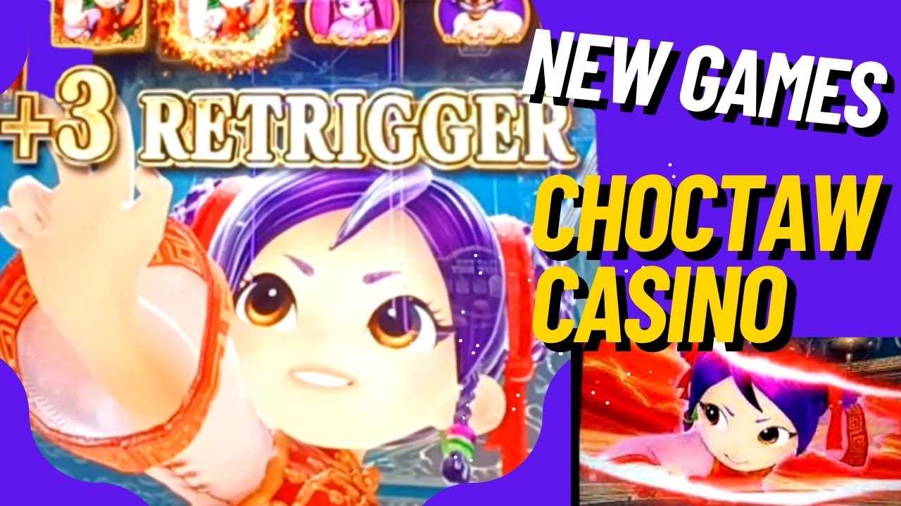NEW GAMES AT CHOCTAW CASINO!! PT 1 - YouTube