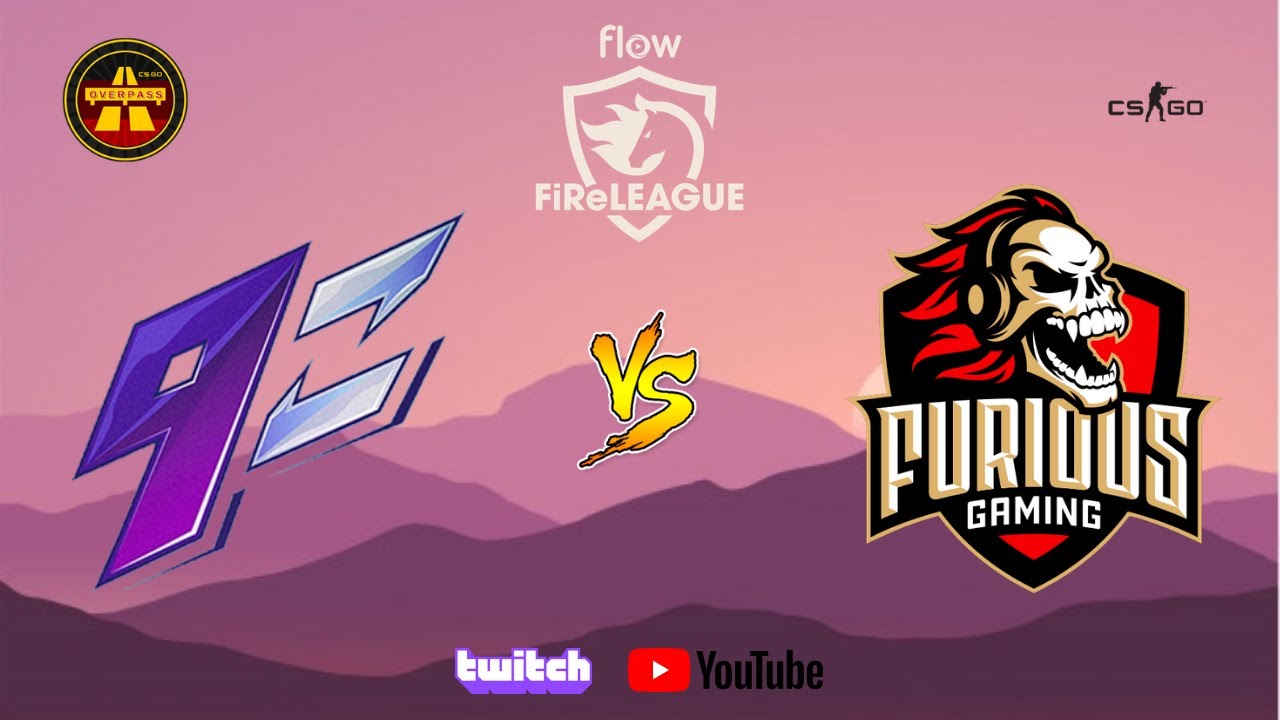 9Z VS FURIOUS GAMING | #FlowFiReLEAGUE | CS GO - YouTube