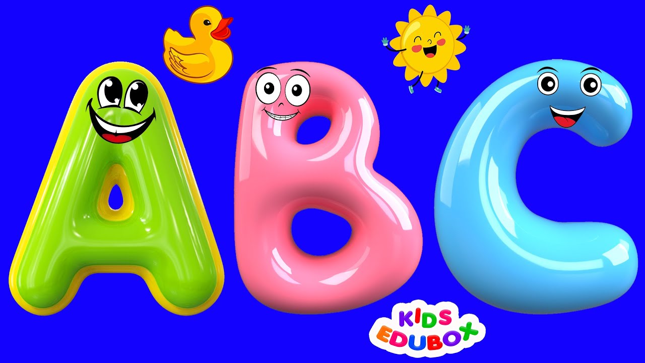 🎵 Learn The Alphabet With ABC Phonics Song For Toddlers | A For Apple 🍎 ...