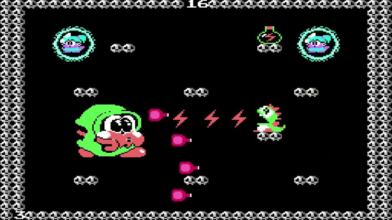 Bubble Bobble (NES) Final Boss (No Damage) - YouTube