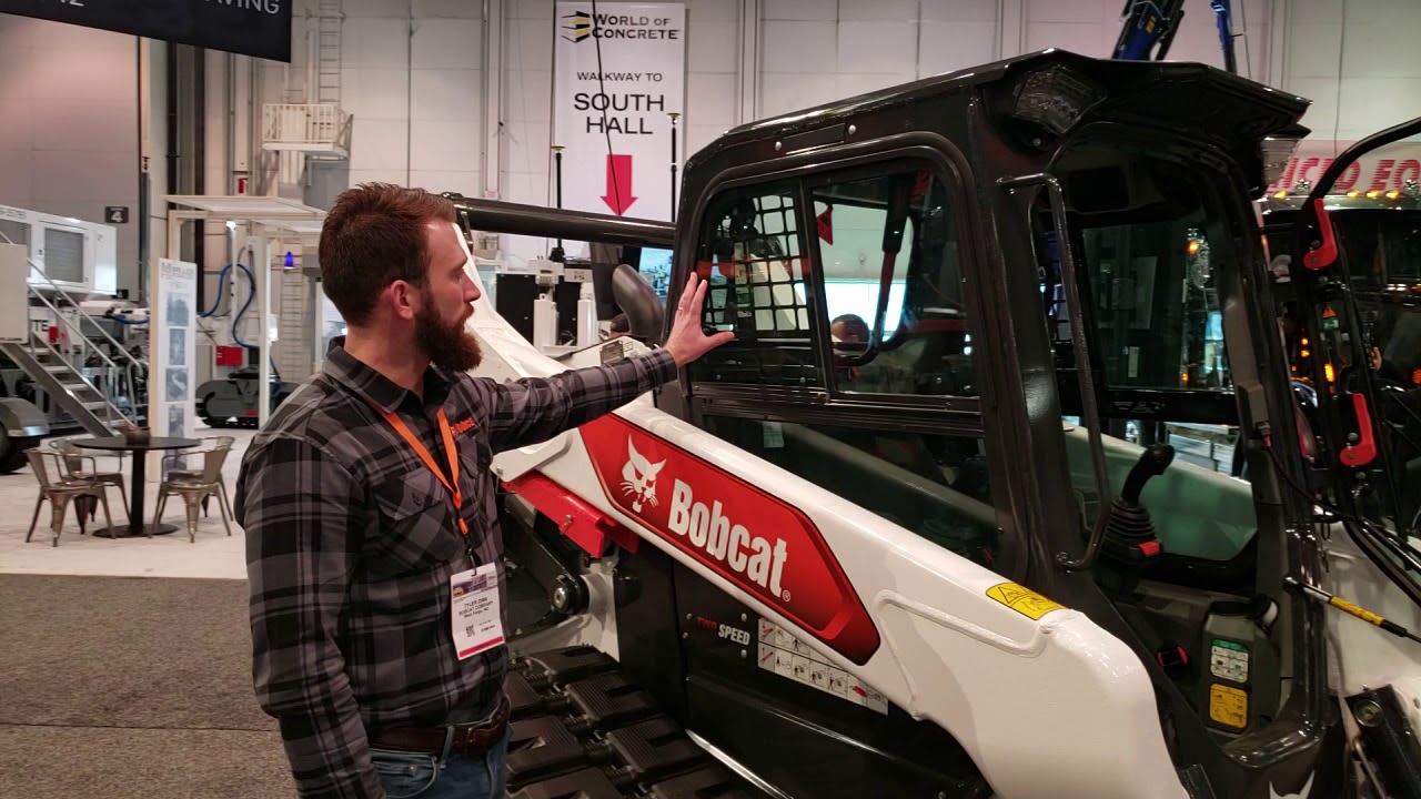 Bobcat's T76 at World of Concrete 2020 - YouTube