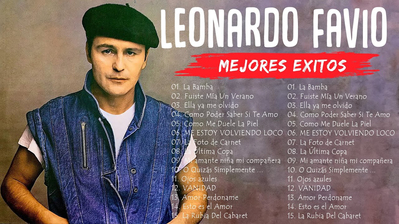 LEONARDO FAVIO 30 GRANDES EXITOS | LEONARDO FAVIO EXITOS SUS MEJORES ...