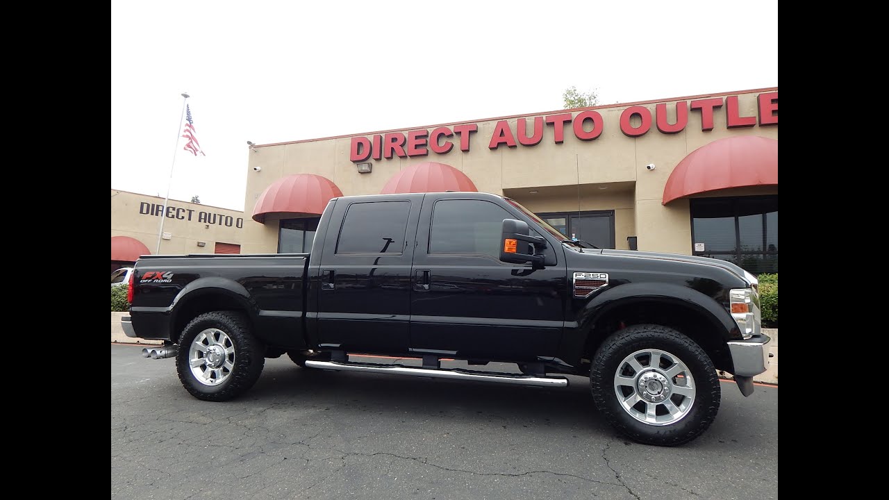 2010 Ford F250 Lariat Powerstroke Turbo Diesel 4X4 FX4 pkg video ...