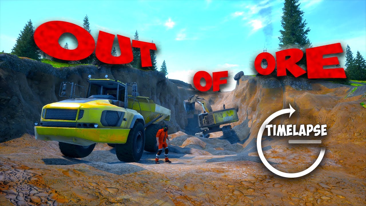 Out Of Ore - Full Digging Time lapse. Ep.8 - YouTube
