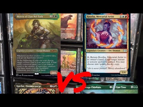 Commander Gameplay MTG Meren, Rootha, Kardur, and Numa/Kodama ...