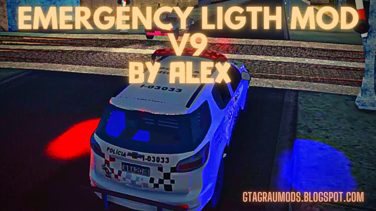 EMERGENCY LIGTH MOD V9 GTA -SA - YouTube