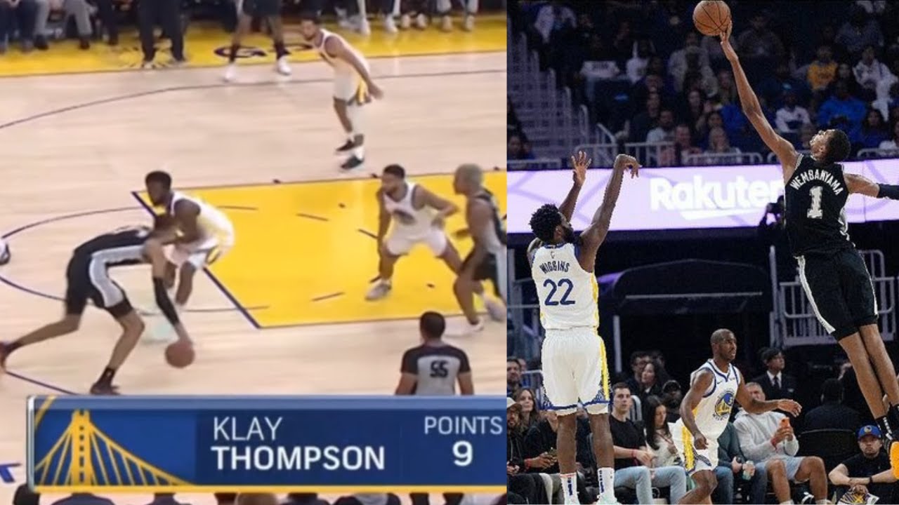 VICTOR WEMBY PUT ANDREW WIGGINS IN HELL ENTIRE GAME! AFTER SHOCKING ...