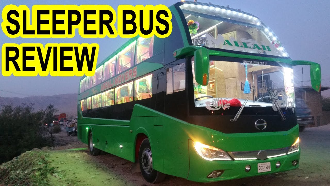 Sleeper Bus Pakistan || Hino Sleeper Bus Quetta || Sleeper Coach || AC ...