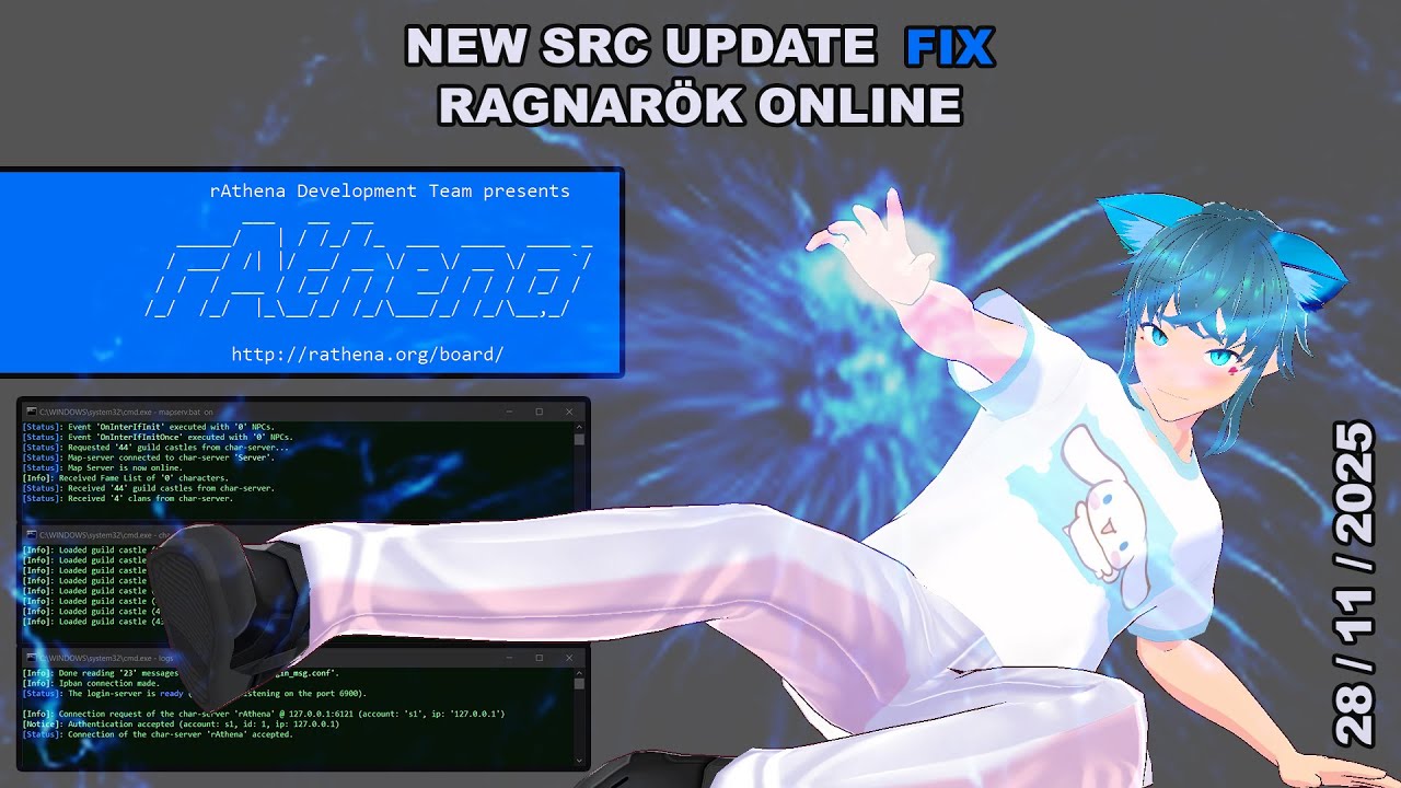 Tutorial Update - Create Ragnarok Online (Offline) Renewal Server 2025 ...