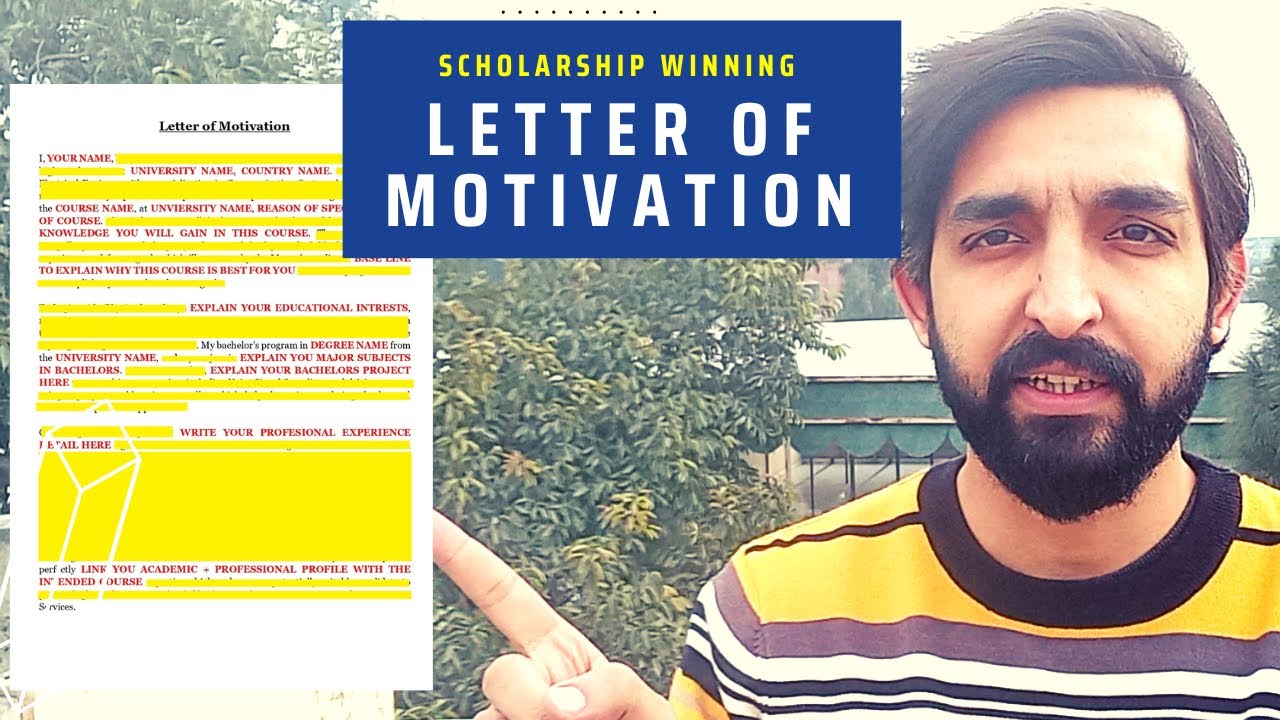 How to Write Letter of Motivation - Statement of Purpose | Motivational ...