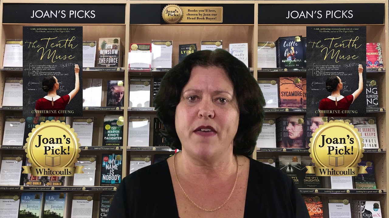 Joan Mackenzie reviews The Tenth Muse by Catherine Chung - YouTube