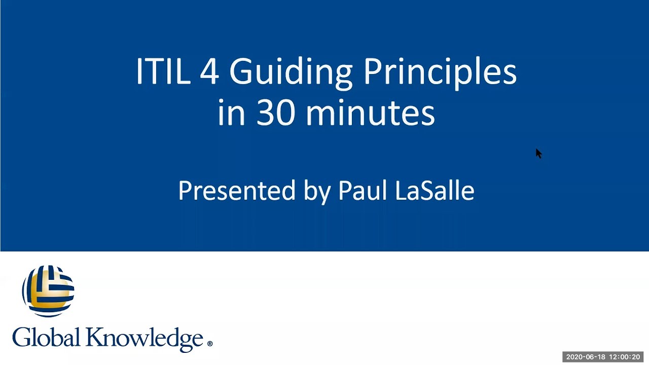 ITIL® 4 Foundation | ITIL Update | Managing Professional | Global ...
