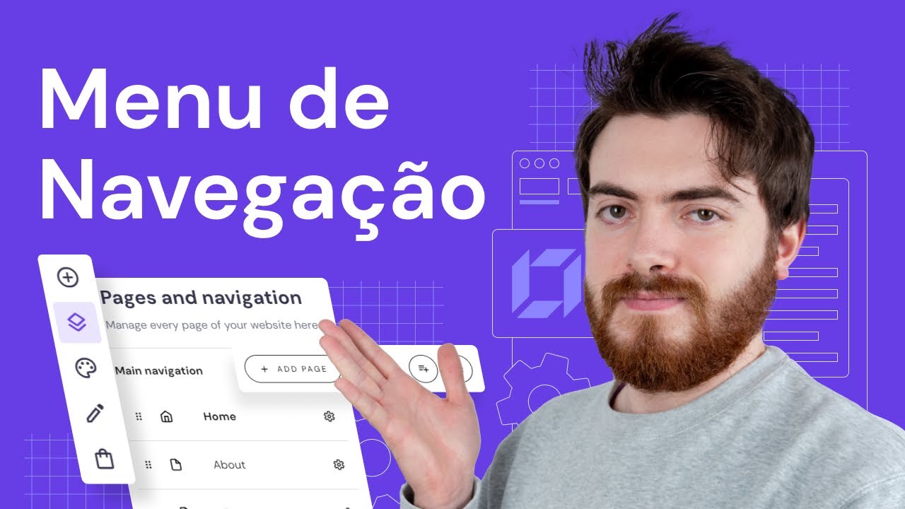 Criador de Sites da Hostinger: Como Criar um Menu de Navegação - YouTube