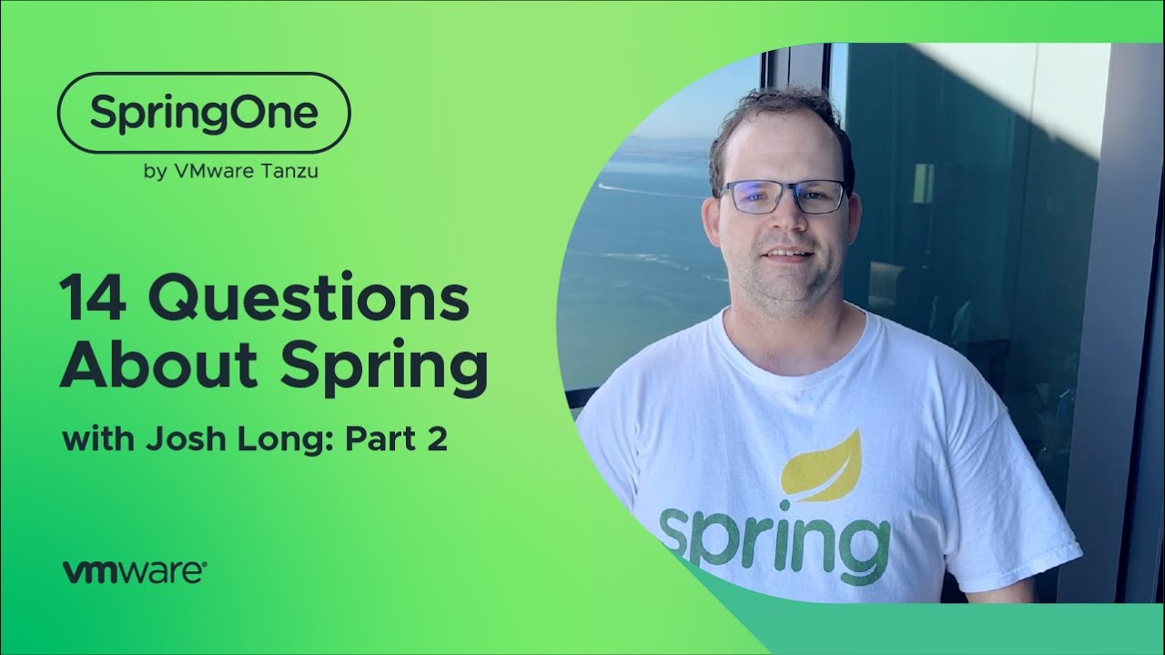 14 Questions About Spring with Josh Long Part 2 - YouTube