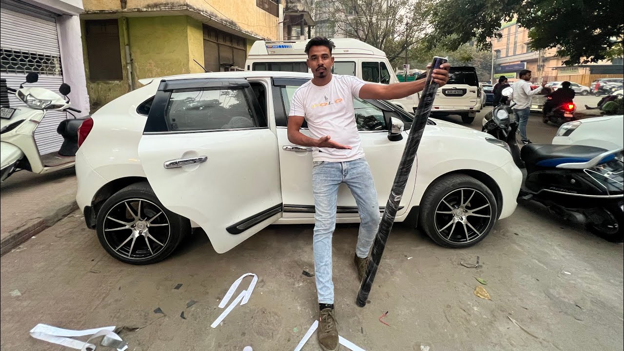 My Baleno Got Roof Wrap & Rang Rover Style Door Stickers 😍 | PPF ...