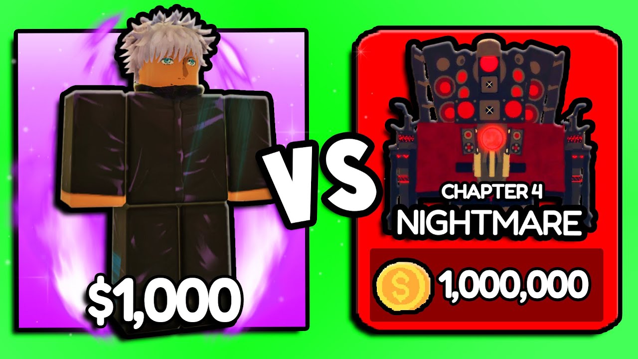 I Used OP UNITS vs. CHAPTER 4 NIGHTMARE MODE! (Skibi Defense) - YouTube