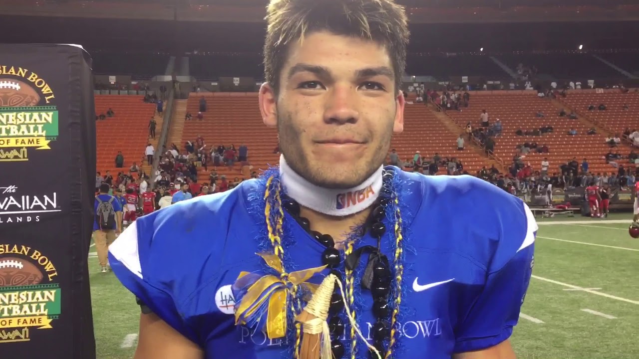Usc Wr Commit Puka Nacua Caps Hs Career Impressively At Polynesian Bowl
