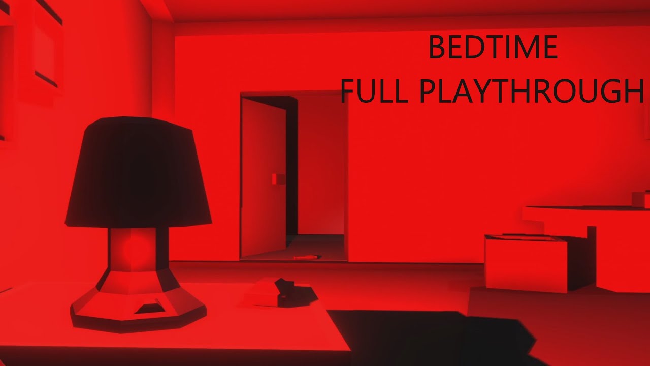 Bedtime - Sleeping Horror Game [Full Playthrough] - YouTube