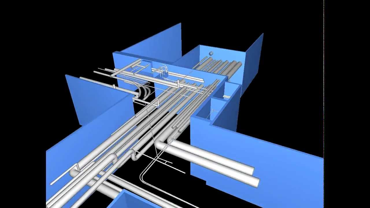 Above Ceiling Utility BIM - YouTube