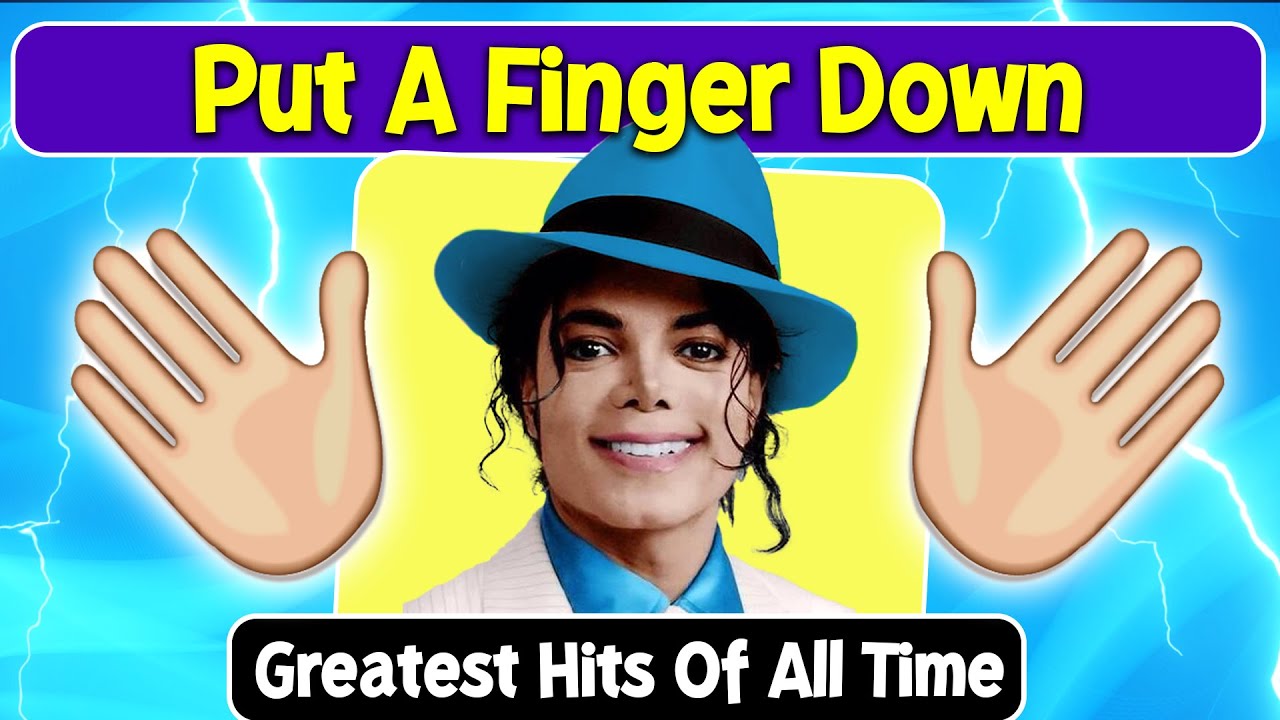 Put A Finger Down😍 | Greatest Hits Of All Time 🔥😉| Music Quiz - YouTube