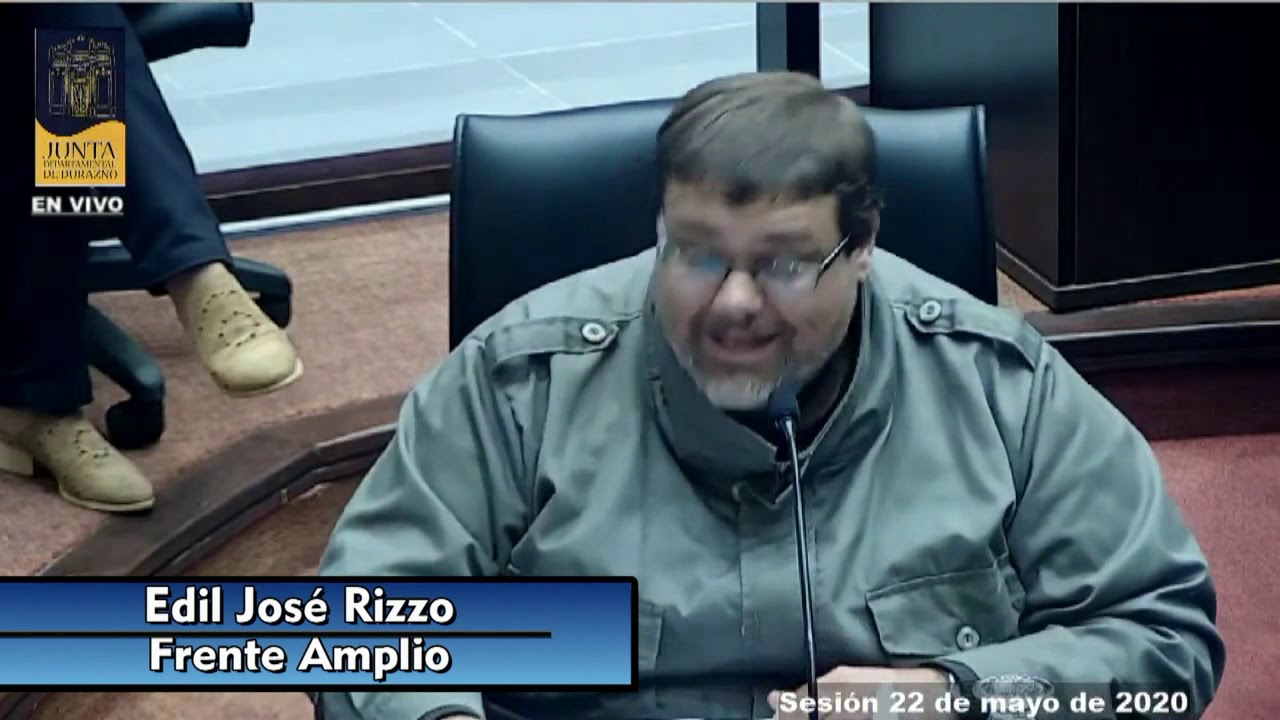 Edil José Rizzo Asuntos Previos 22 de mayo de 2020 - YouTube