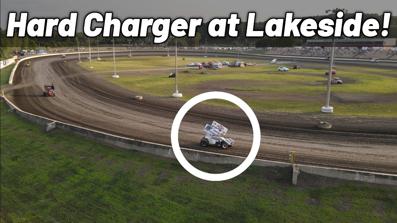 Charging To The Front At MY FAVORITE TRACK! (Lakeside Speedway) - YouTube