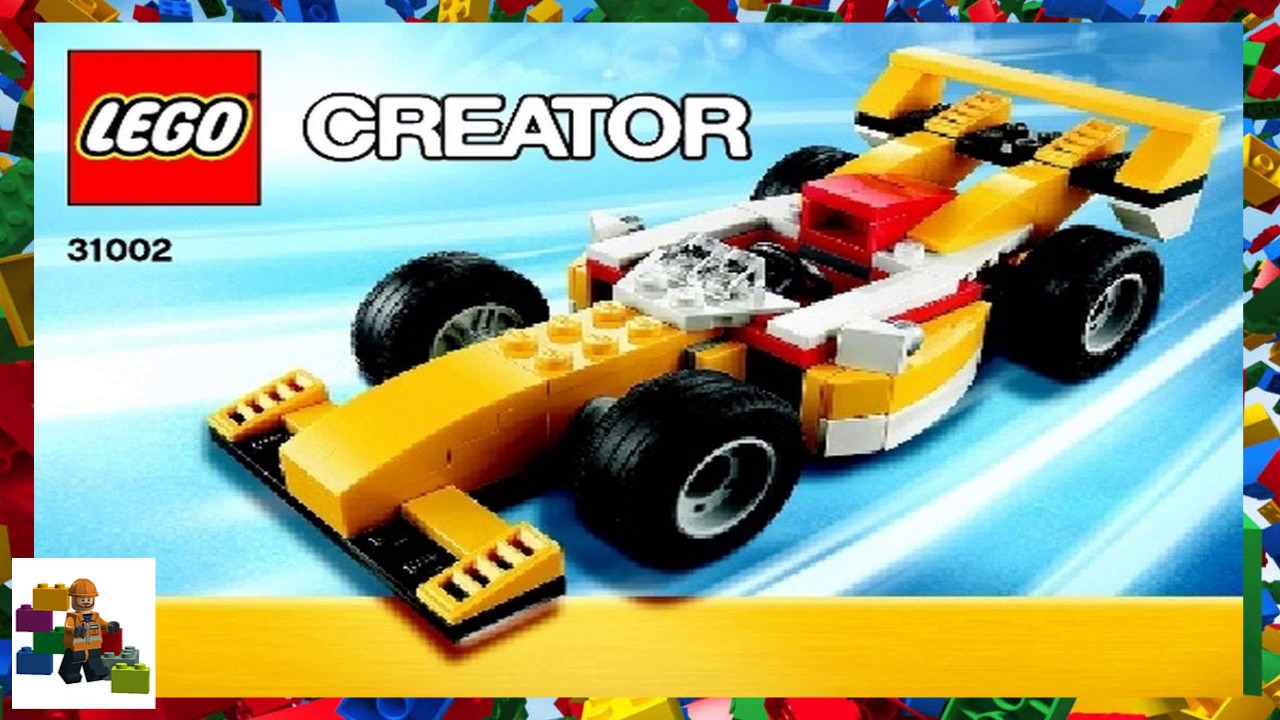 LEGO instructions - Creator - 31002 - Super Racer - YouTube