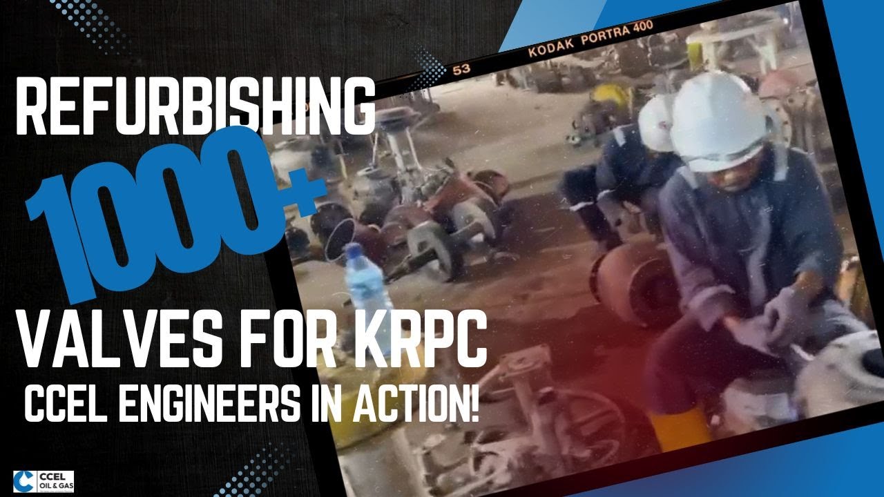 Massive Valve Revamp! CCEL Engineers in Action for KRPC Refinery Project - YouTube