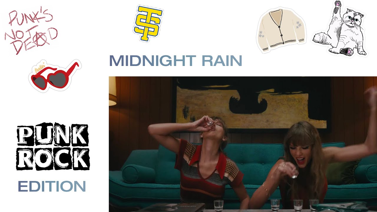 Taylor Swift - Midnight Rain Cover (Punk Rock Edition) - YouTube