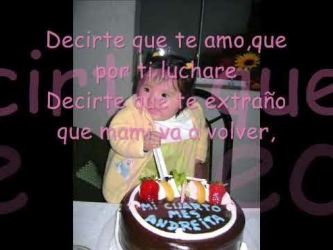 Decirte que te Amo - Baby karen - YouTube