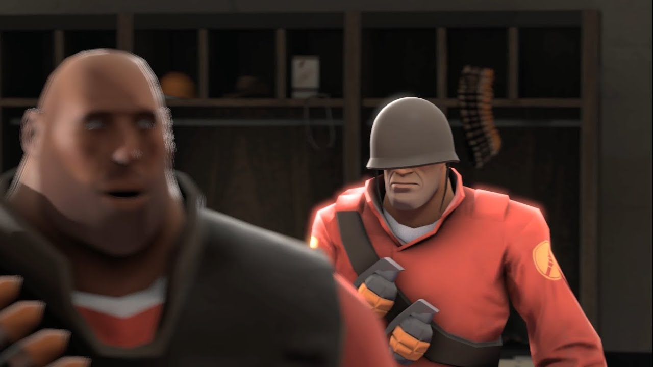 soldier finds out heavy is a communist (15.ai) [SFM] - YouTube