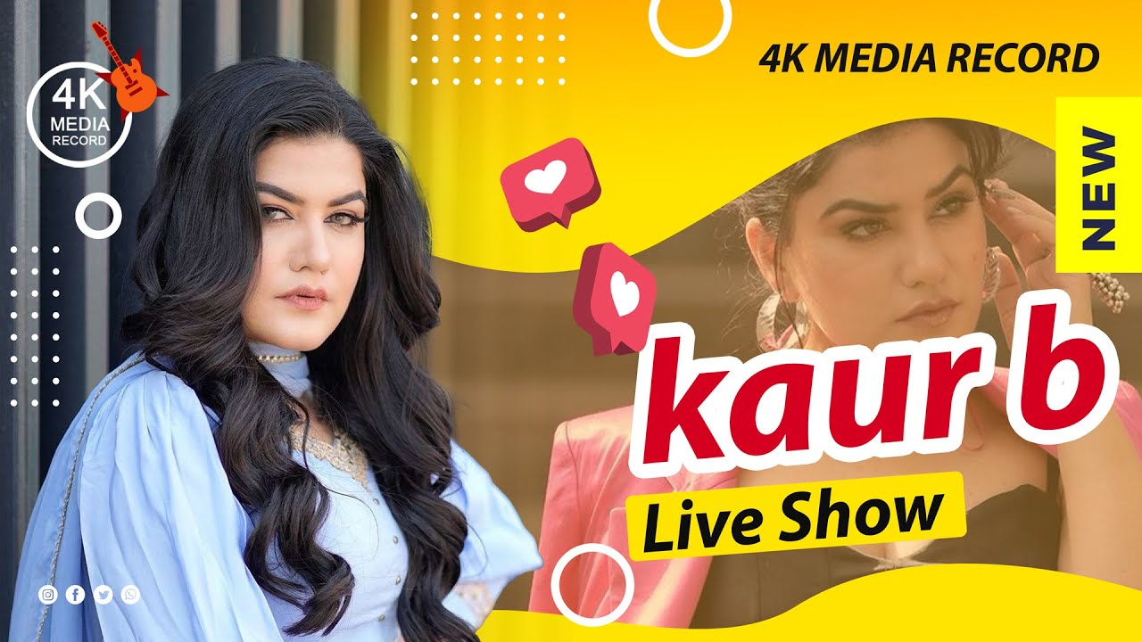 Kaur B live wedding show || kaur b live boliyan || kaur b live stage ...