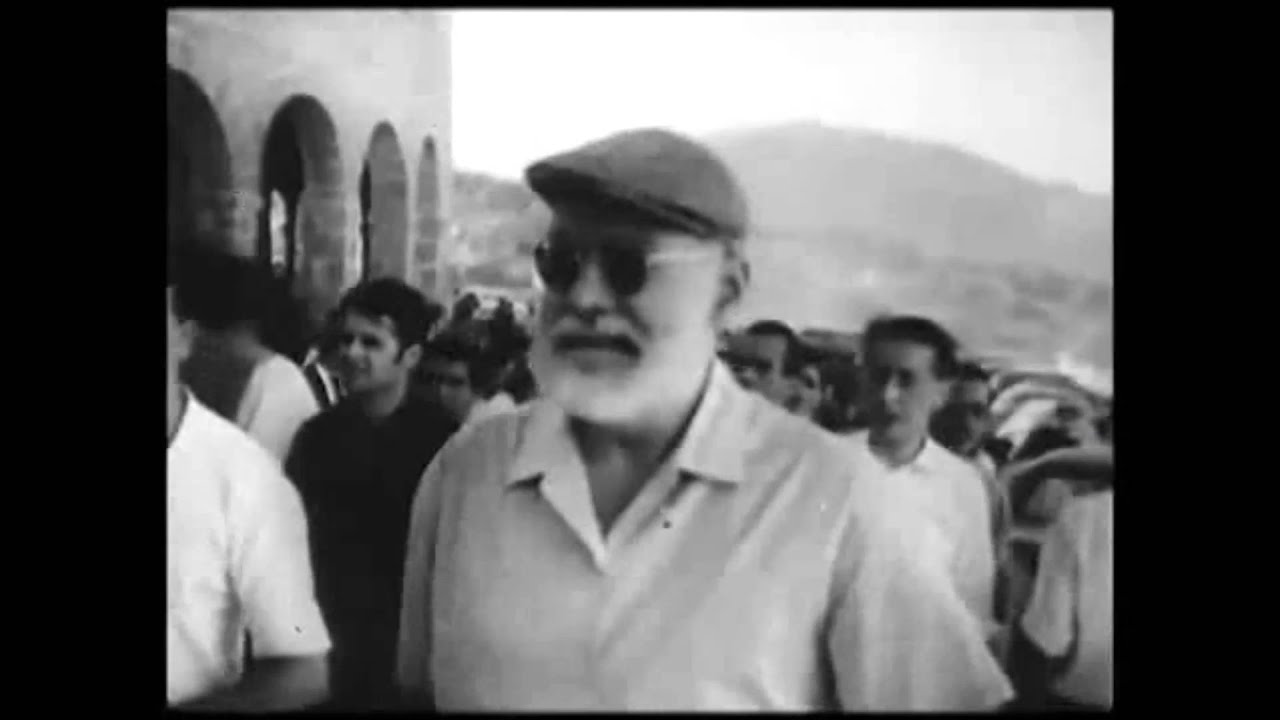 Hemingway in Spain (Rare Video) - YouTube