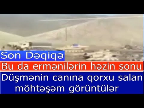 Dusmenin canina qorxu salan GORUNTULER - Ermeniler doyus texnikalarini qoyub qacirlar...