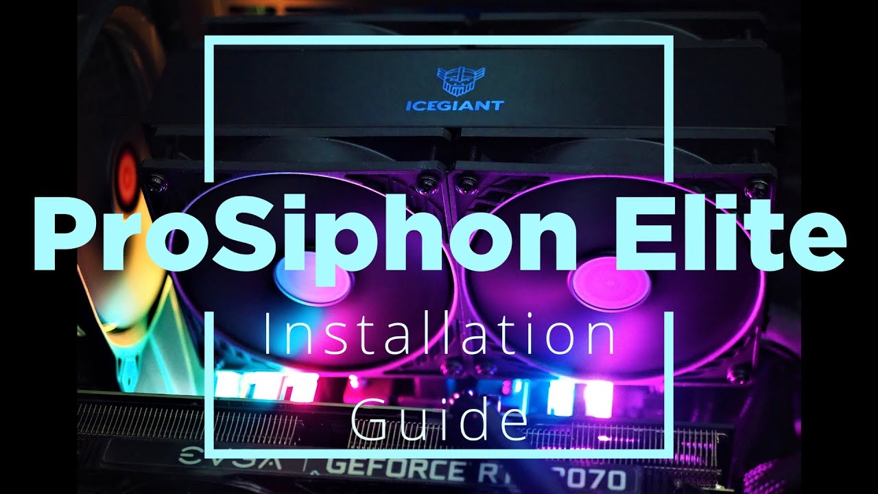 IceGiant ProSiphon Elite Installation Guide - YouTube