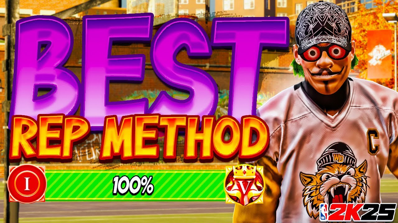 *NEW* BEST REP METHOD IN NBA 2K25! FASTEST WAY TO REP UP + HIT LEGEND 5 ...