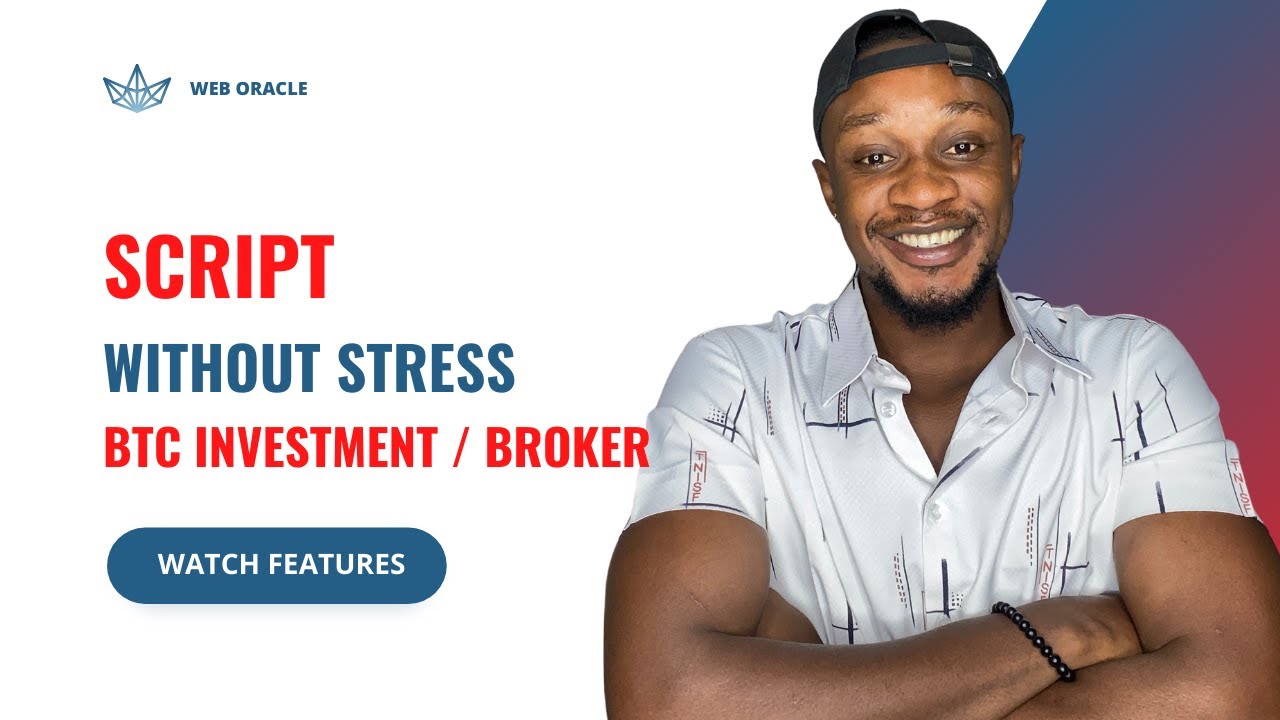 Updated BTC Investment Website or Broker script - Cool Features - YouTube