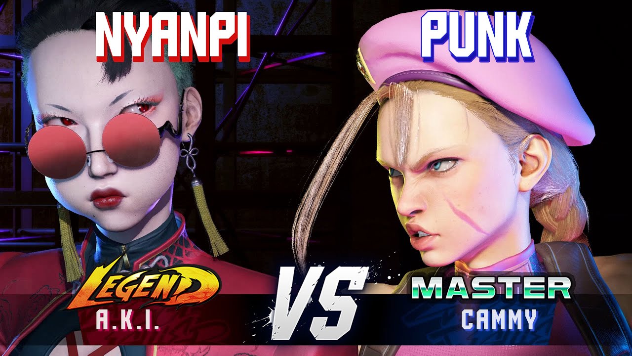 SF6 NYANPI (A.K.I.) vs PUNK (Cammy) High Level Gameplay - YouTube