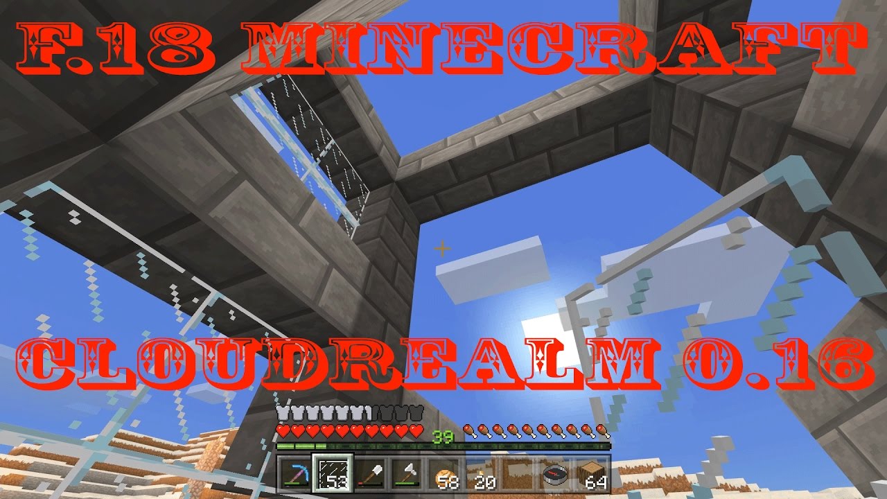 Minecraft F.18 Talstation Cloudrealm 0.16 - YouTube