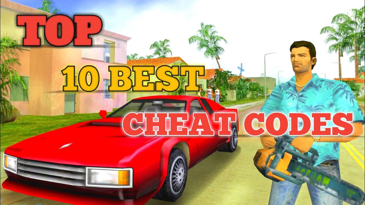 TOP TEN CHEAT CODES IN GTA VICE CITY 💲 - YouTube