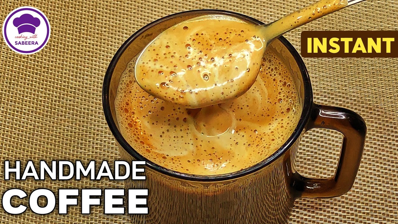 No Cream No Machine Coffee Recipe | How to Make Coffee - YouTube